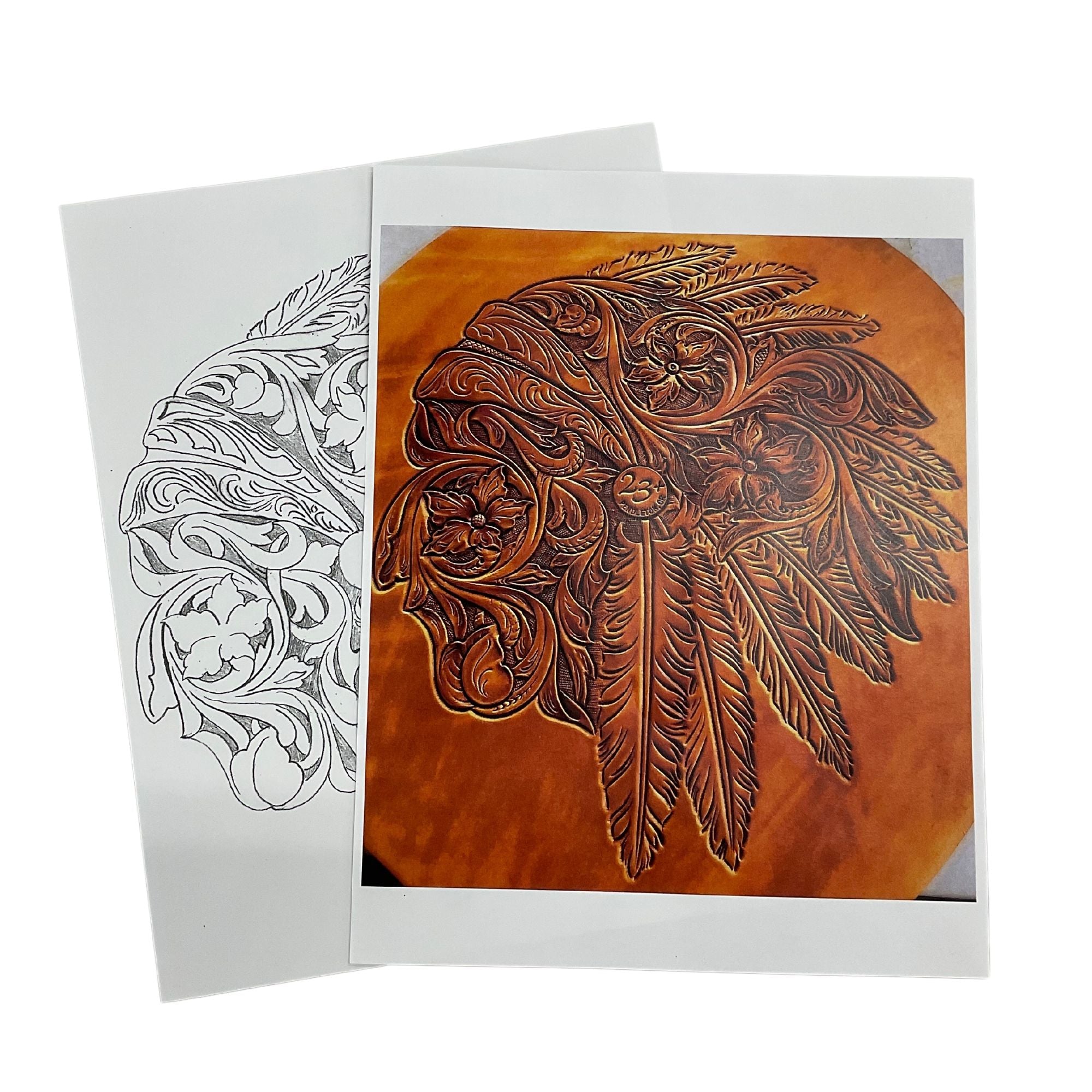 23 Plus Leather Tooling Patterns and Custom Belts