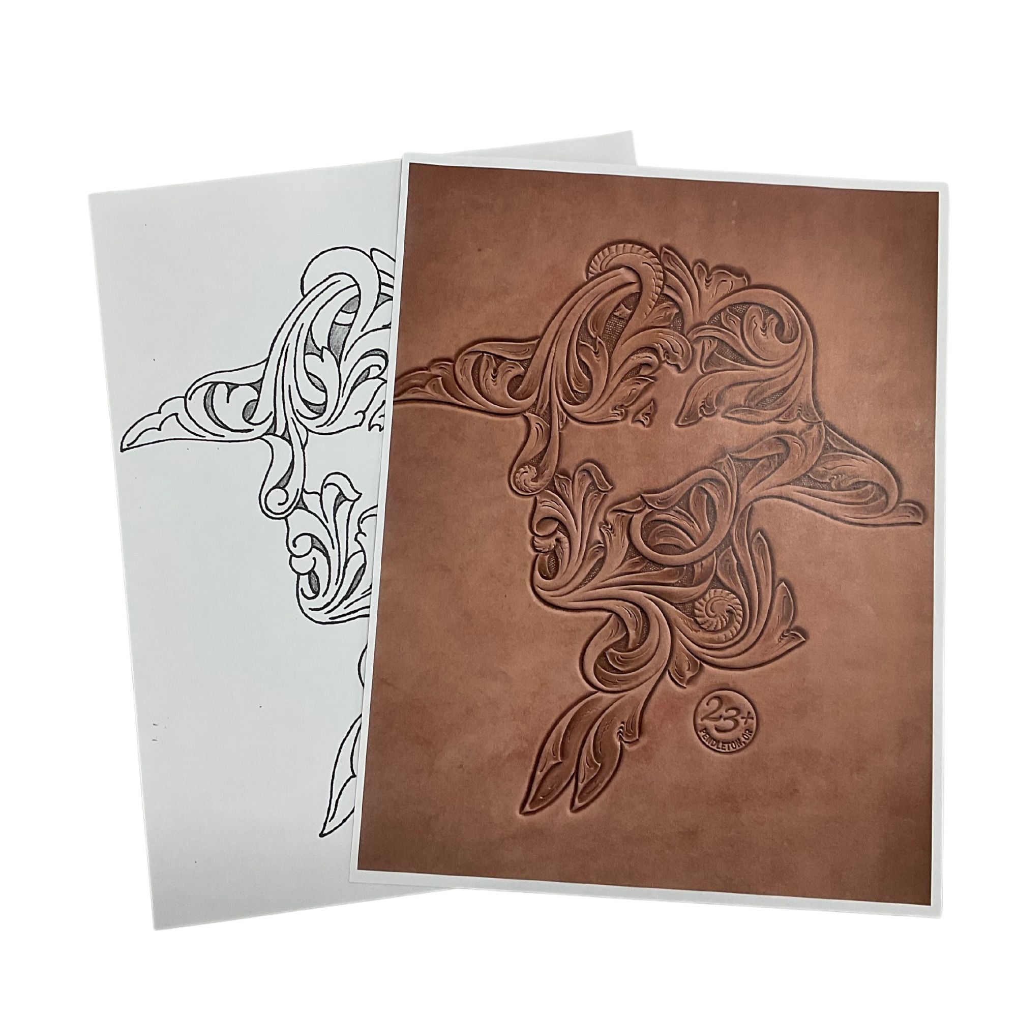 23 Plus Leather Tooling Patterns and Custom Belts