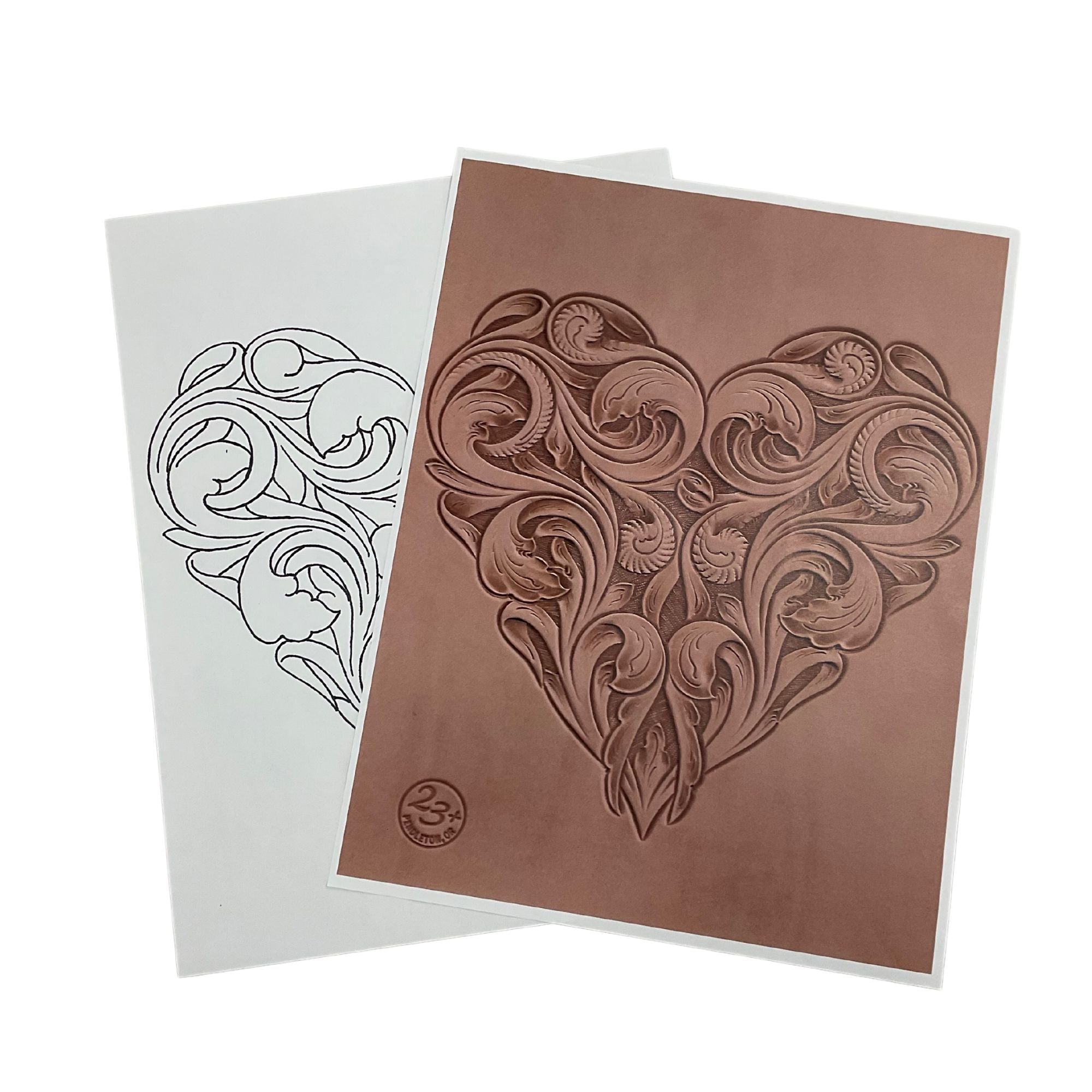 23 Plus Leather Tooling Patterns and Custom Belts