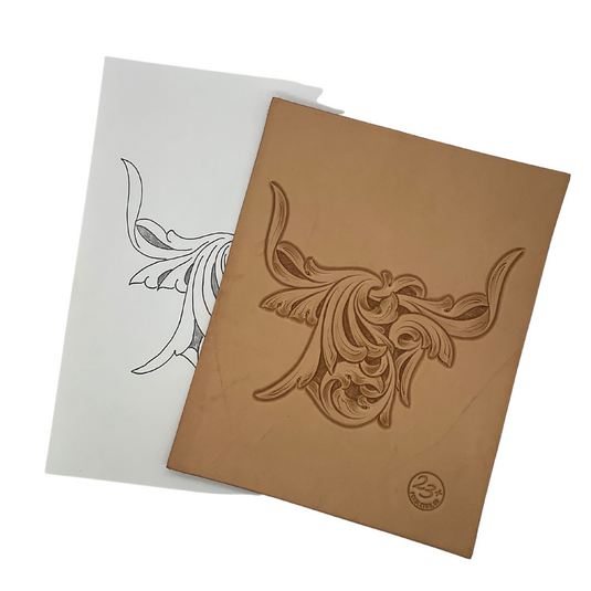 23 Plus Leather Tooling Patterns and Custom Belts