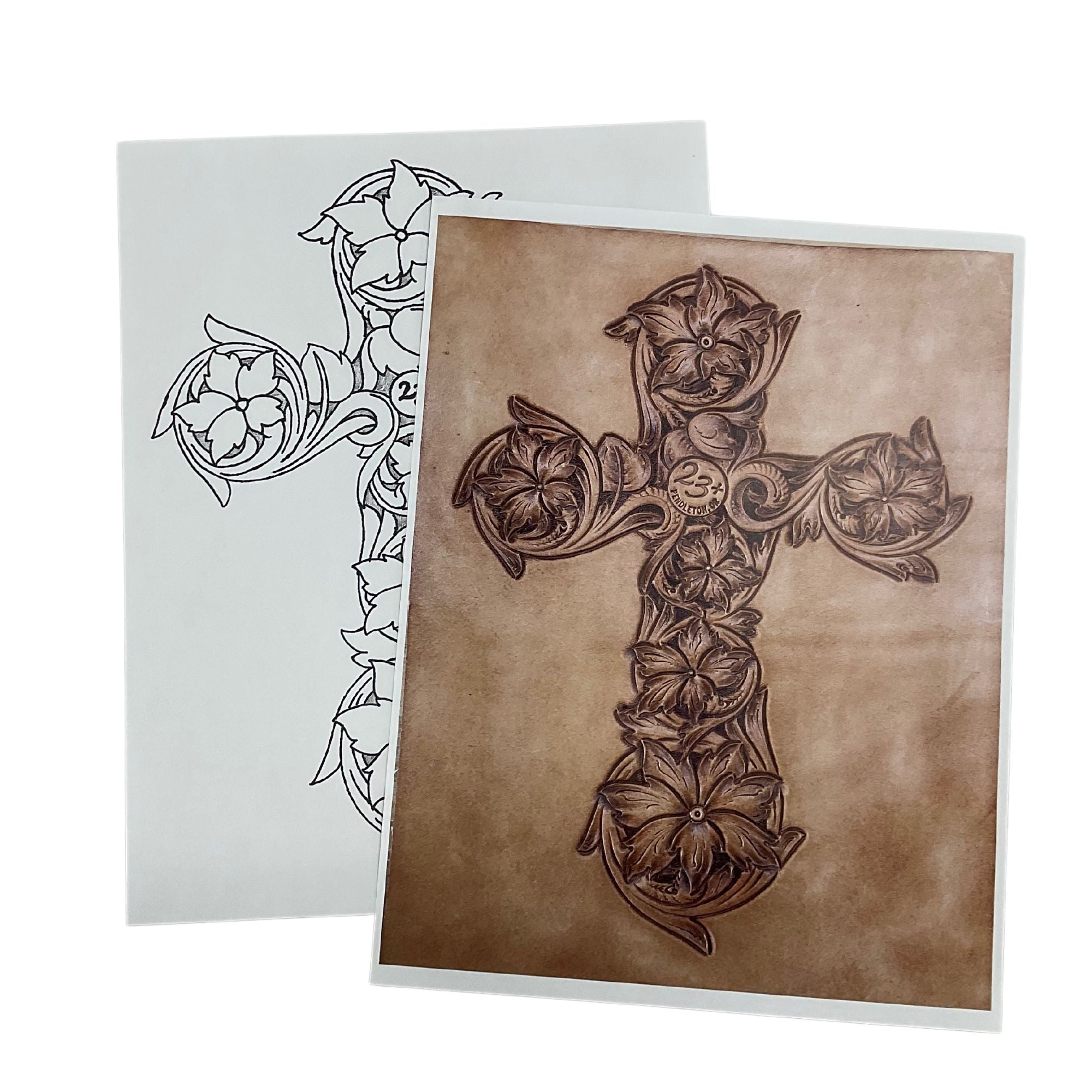 23 Plus Leather Tooling Patterns and Custom Belts